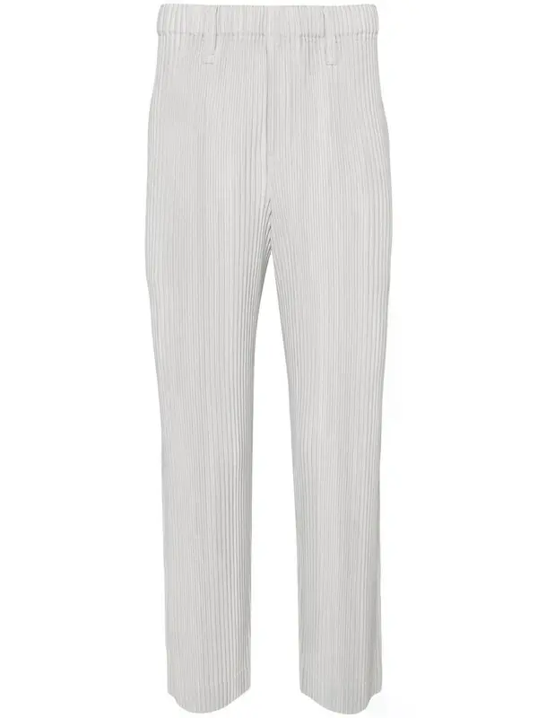 Issey Miyake Basic Tapered Plissé Trousers