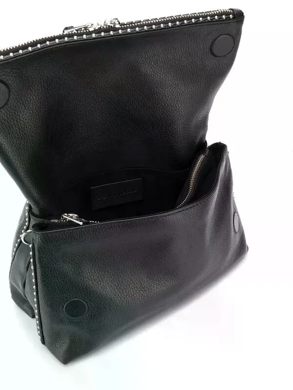 Zadig&Voltaire Rocky Foldover Crossbody Bag - Black