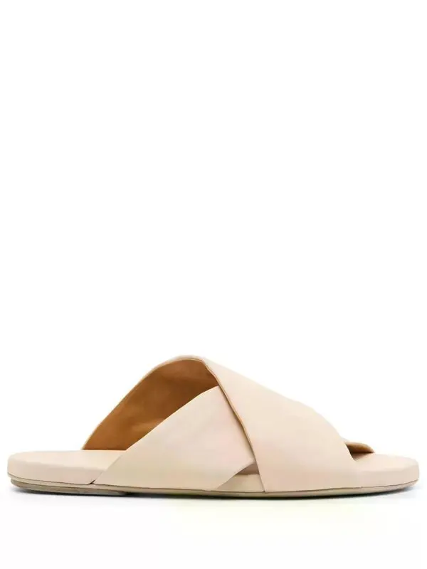 Marsèll Spanciata Leather Sandals - Neutrals