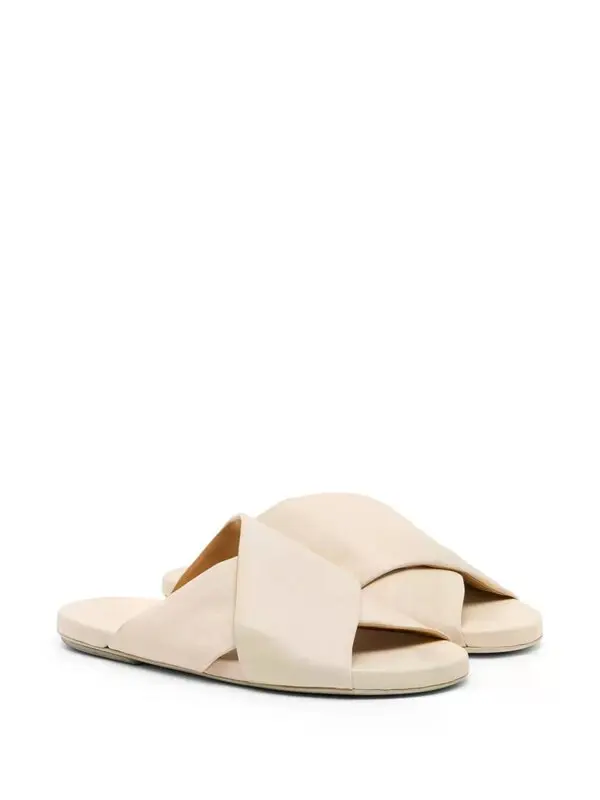 Marsèll Spanciata Leather Sandals - Neutrals