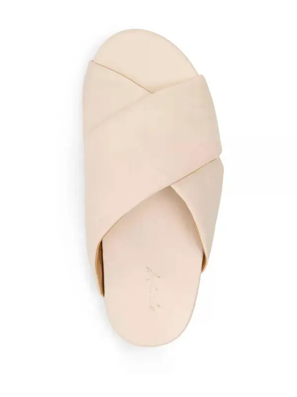 Marsèll Spanciata Leather Sandals - Neutrals