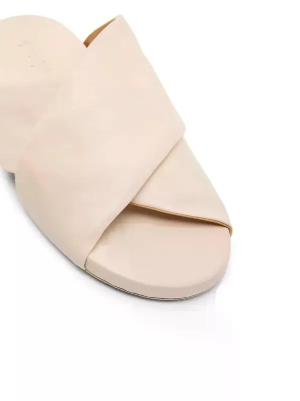 Marsèll Spanciata Leather Sandals - Neutrals