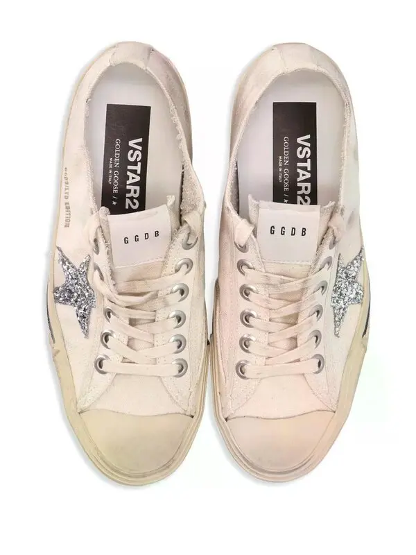 GOLDEN GOOSE V-star Canvas Sneakers