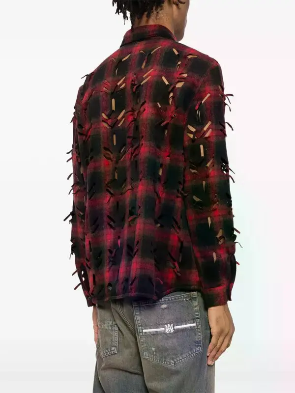 JUNTAE KIM Laser-slashed Shirt