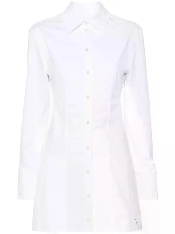 Alexander Wang Boned Shirt-style Mini Dress