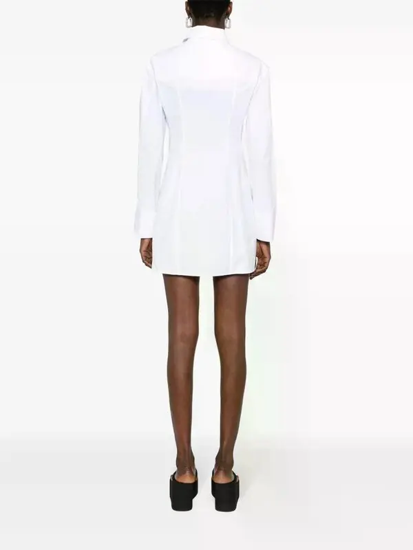 Alexander Wang Boned Shirt-style Mini Dress