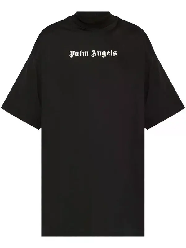 Palm Angels Logo-print T-shirt Dress
