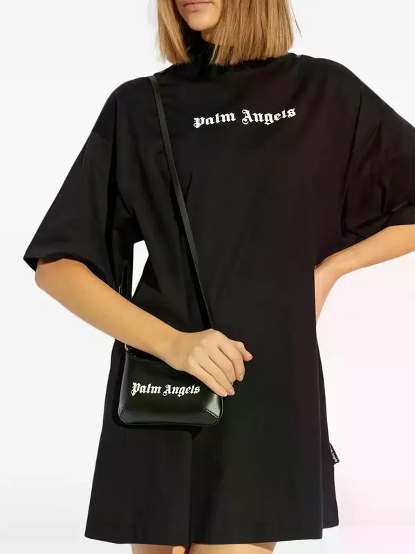 Palm Angels Logo-print T-shirt Dress