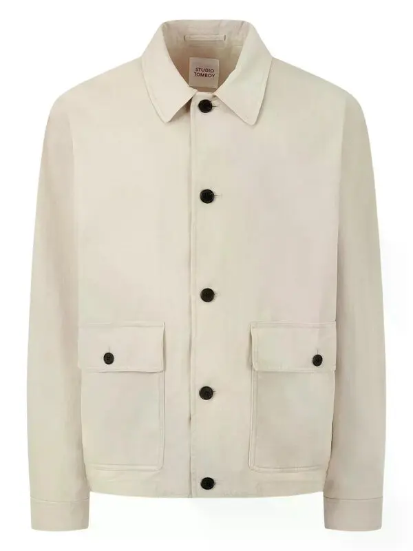 STUDIO TOMBOY Button-front Utility Jacket
