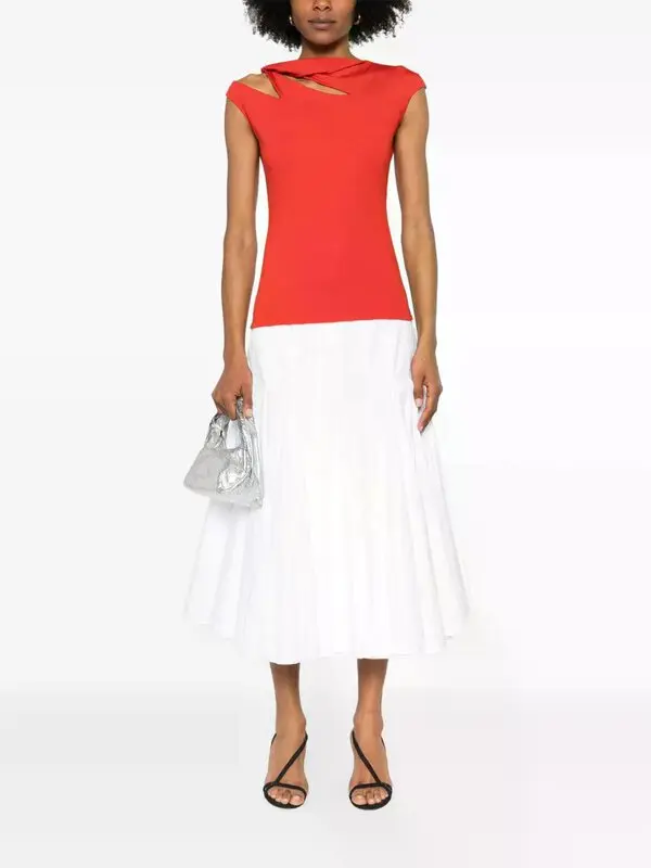 MOOS STUDIO Asymmetric Top - Red