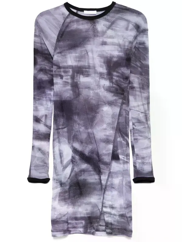 Helmut Lang Scribble Dress