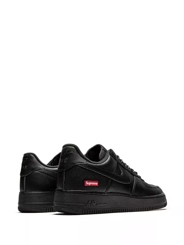 Nike X Supreme Air Force 1 Low Mini Box Logo Sneakers - Black