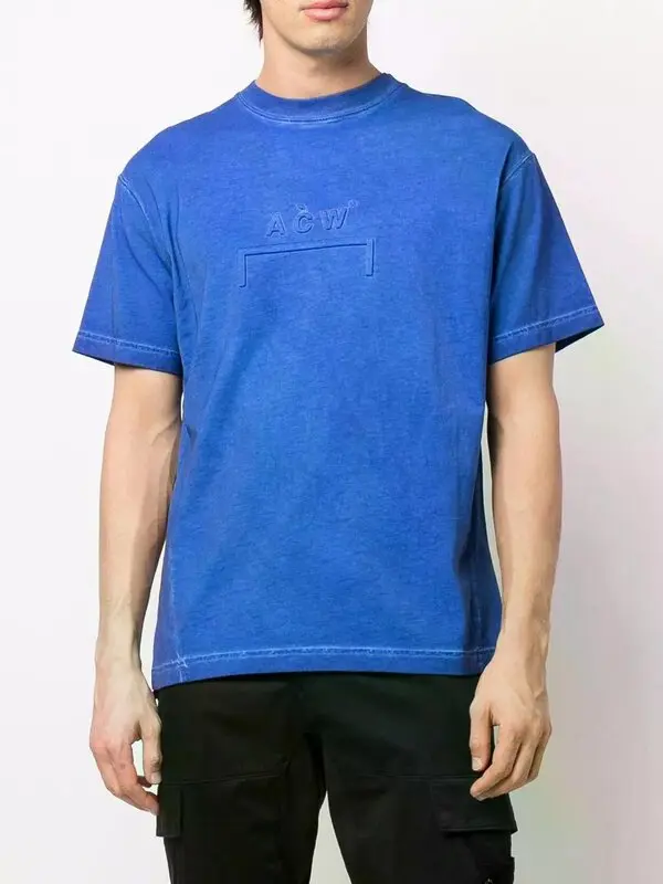 A-COLD-WALL* Logo-embroidered Organic Cotton T-shirt