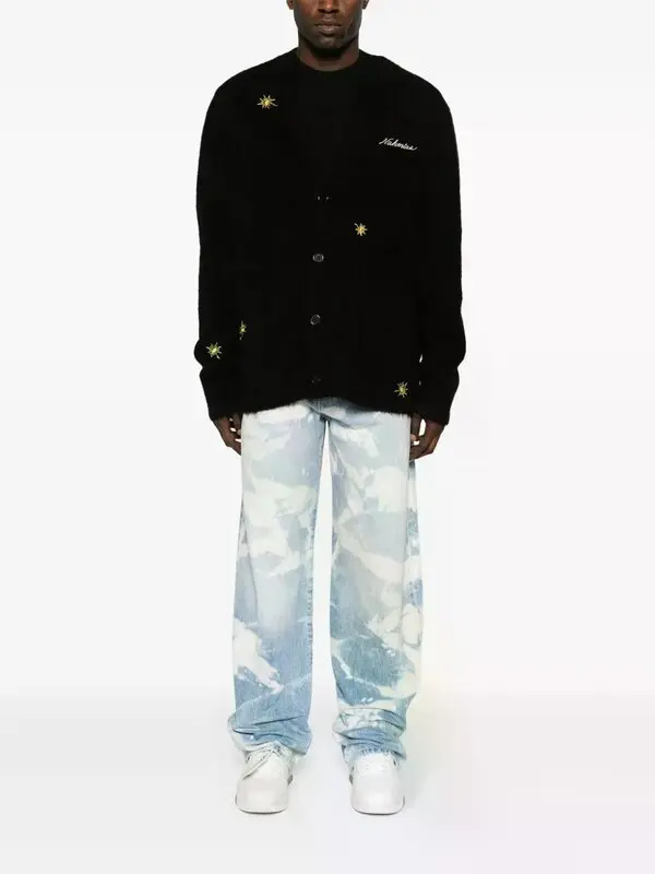 NAHMIAS Sunshine Logo-embroidered Cardigan
