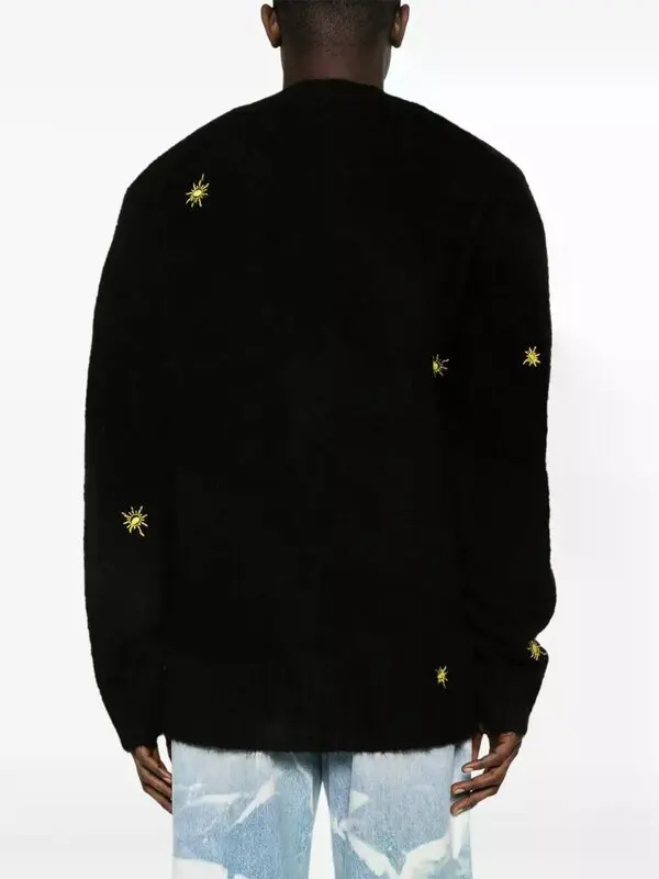 NAHMIAS Sunshine Logo-embroidered Cardigan
