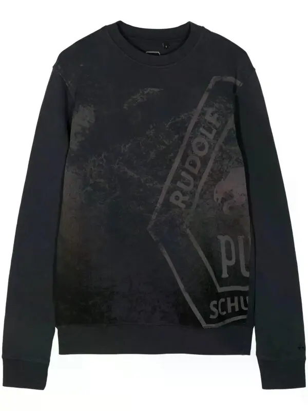 PUMA Graphic-print Cotton-blend Sweatshirt