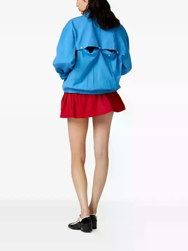 Miu Miu Poplin Mini Skirt