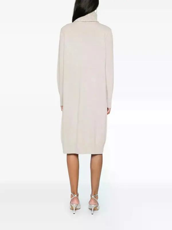 Fabiana Filippi Sequin-collar Midi Dress