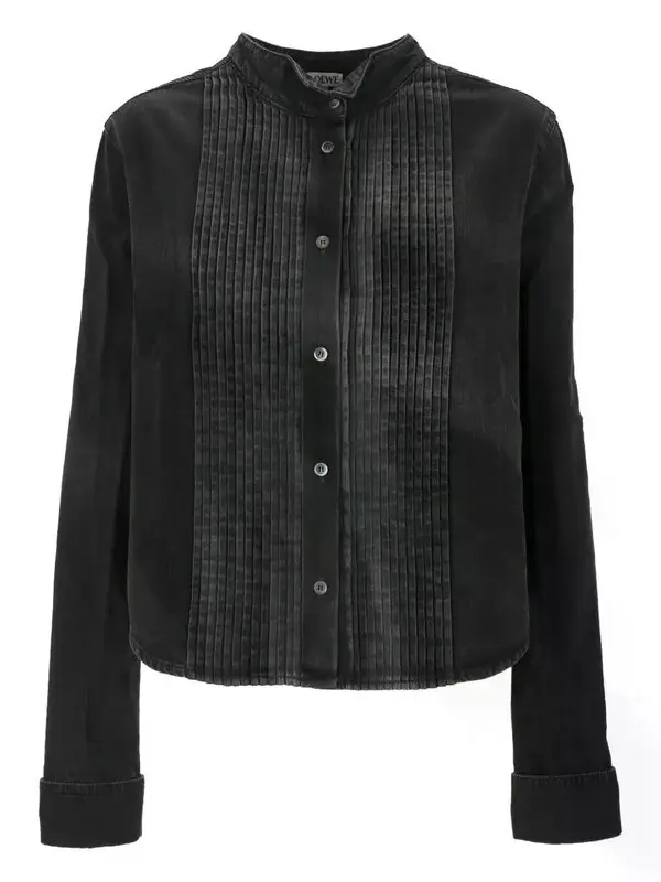 Loewe Pleated Denim Shirt