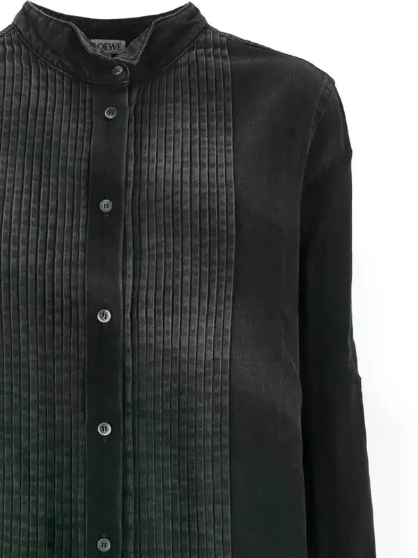 Loewe Pleated Denim Shirt