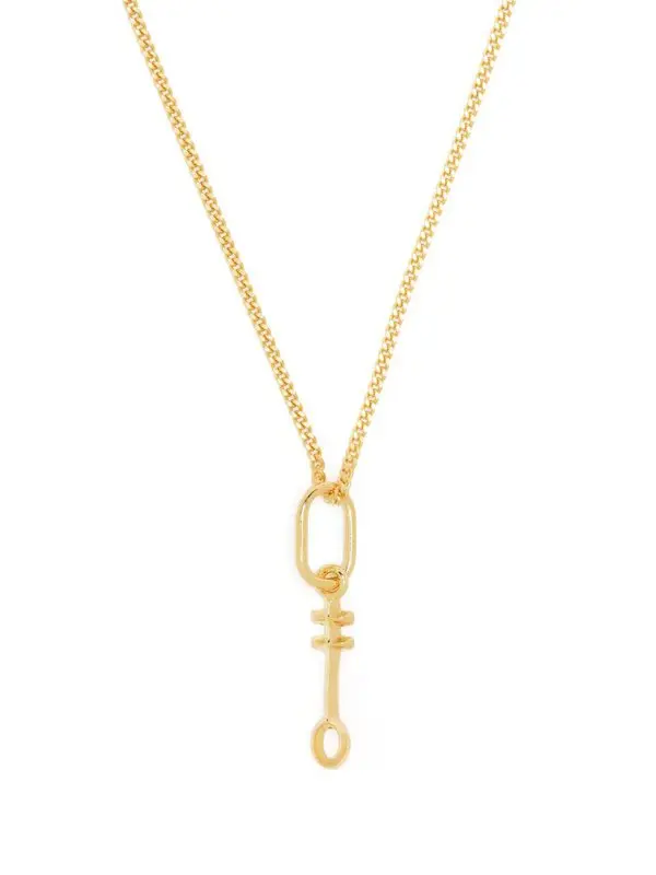 CAPSULE ELEVEN Nefer Charm-detail Necklace - Gold
