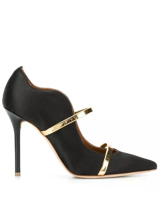 MALONE SOULIERS 100mm Maureen Pumps - Black