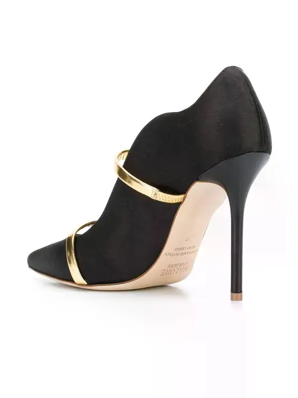 MALONE SOULIERS 100mm Maureen Pumps - Black