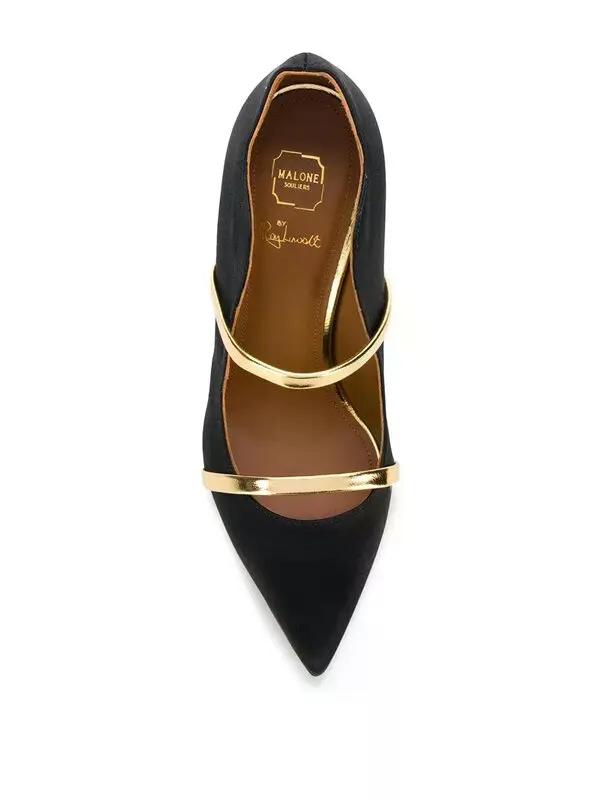 MALONE SOULIERS 100mm Maureen Pumps - Black