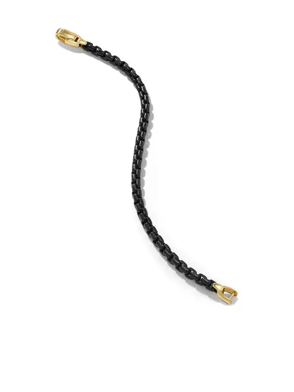 David Yurman 14kt Yellow Gold Box Chain Bracelet