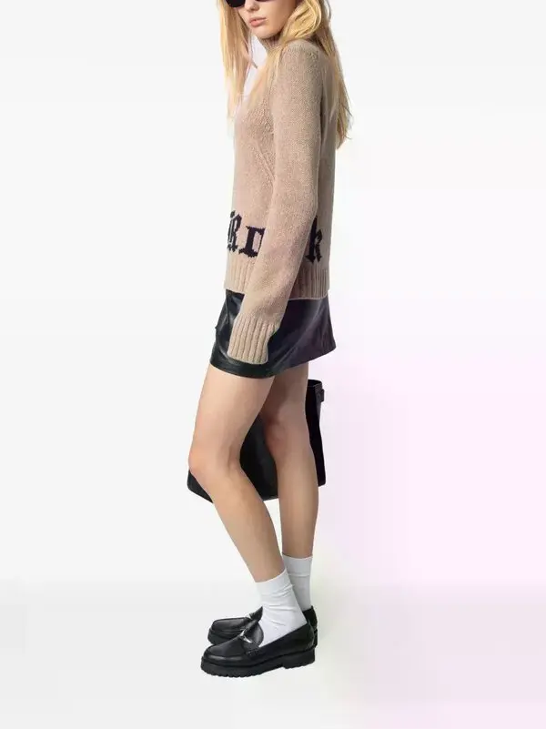 Zadig&Voltaire Nalma Intarsia-knit Sweater