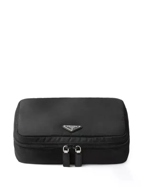 Prada Zip-up Travel Pouch - Black