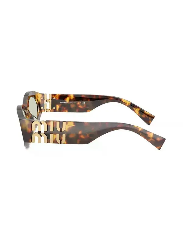 Miu Miu Logo-lettering Sunglasses