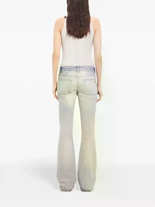 COURREGES Buckle-detail Ribbed Tank Top