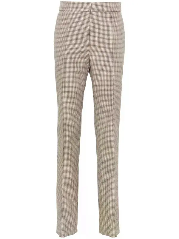 JIL SANDER Checked Tailored Trousers