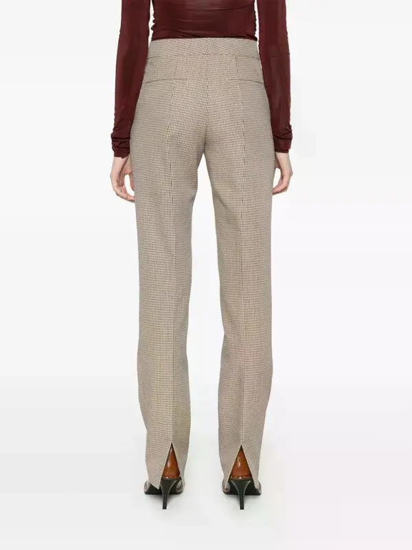 JIL SANDER Checked Tailored Trousers