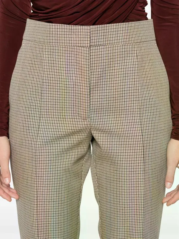JIL SANDER Checked Tailored Trousers