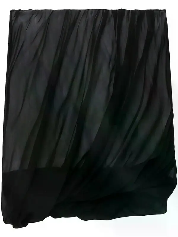 Helmut Lang Bubble Gathered Miniskirt