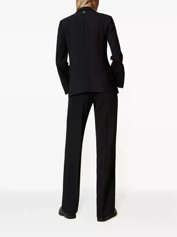 TWINSET Straight-leg Cady Trousers