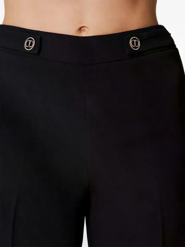 TWINSET Straight-leg Cady Trousers