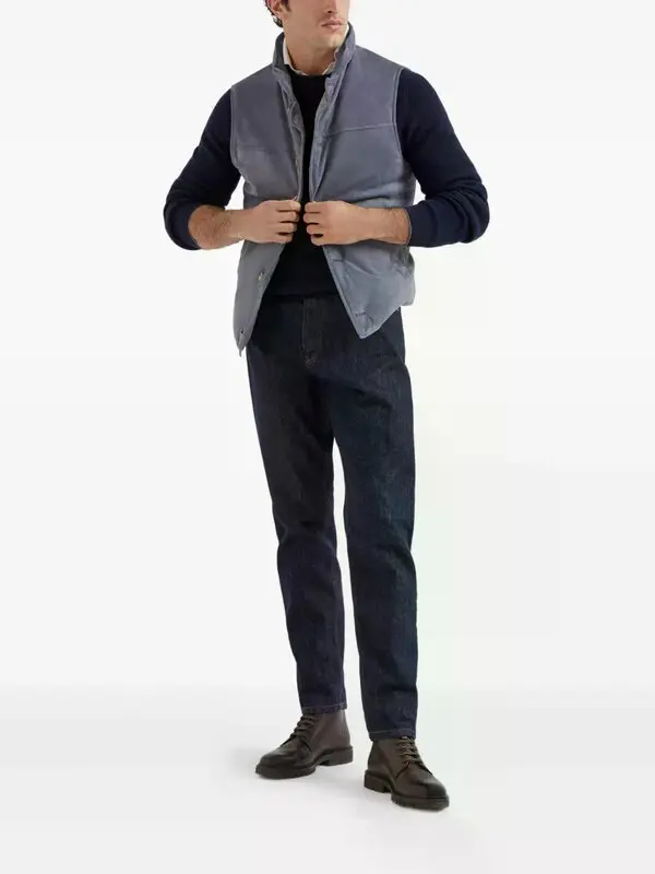 Brunello Cucinelli Crew-neck Cashmere Jumper - Blue