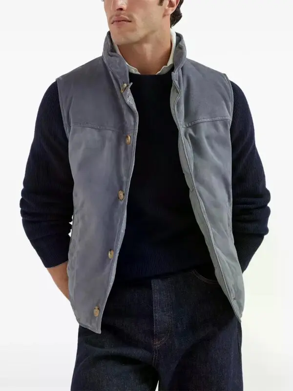 Brunello Cucinelli Crew-neck Cashmere Jumper - Blue