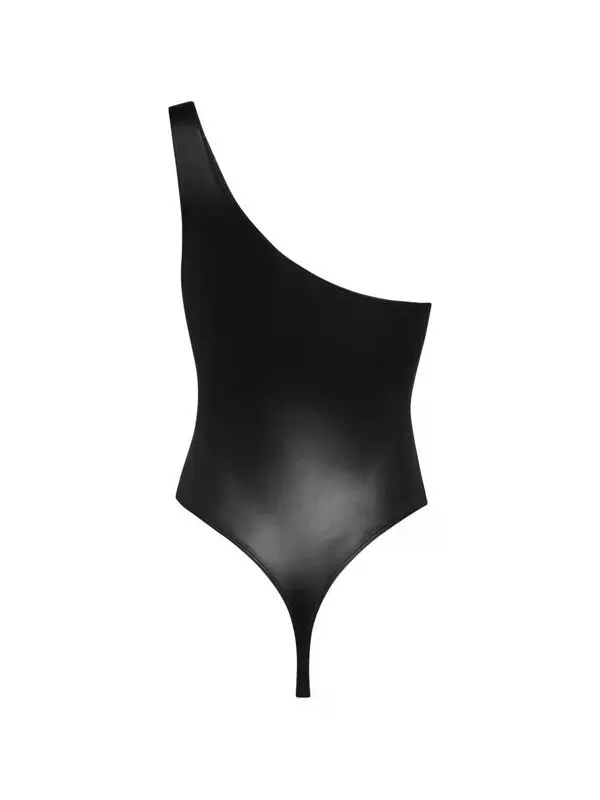 MAISON CLOSE Splash Asymmetric Swimsuit - Black