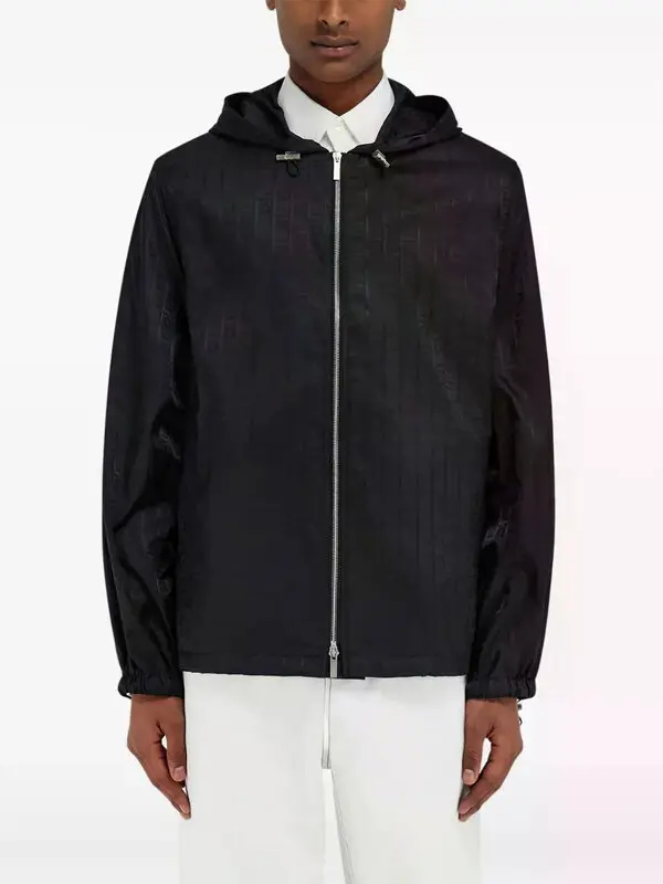 FERRAGAMO Gancini-jacquard Rain Jacket