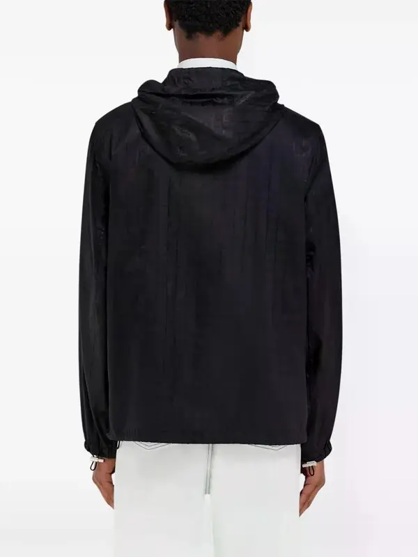 FERRAGAMO Gancini-jacquard Rain Jacket