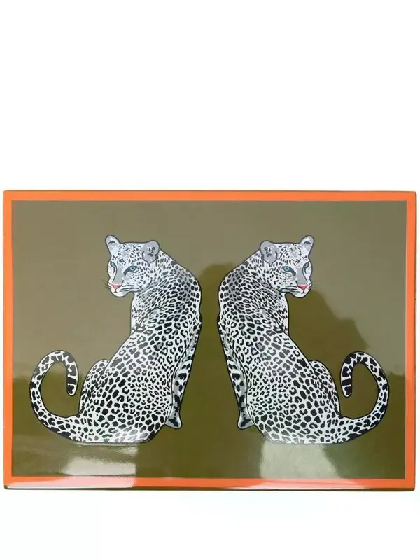 Jonathan Adler Leopard Lacquer Card Set