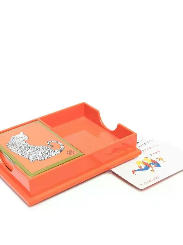 Jonathan Adler Leopard Lacquer Card Set