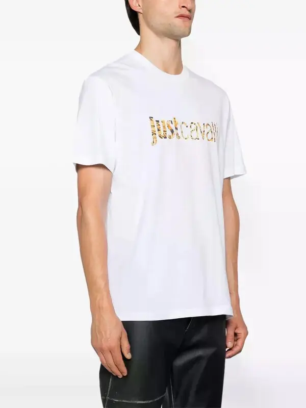 Just Cavalli Logo-print T-shirt