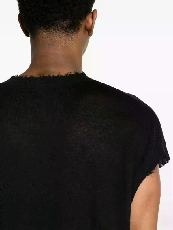 FREI-MUT Kyaring Distressed Cashmere T-shirt