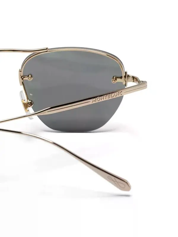 Montblanc Pilot-frame Sunglasses