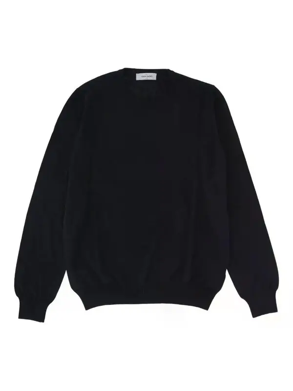 GRAN SASSO Crew-neck Sweater - Blue
